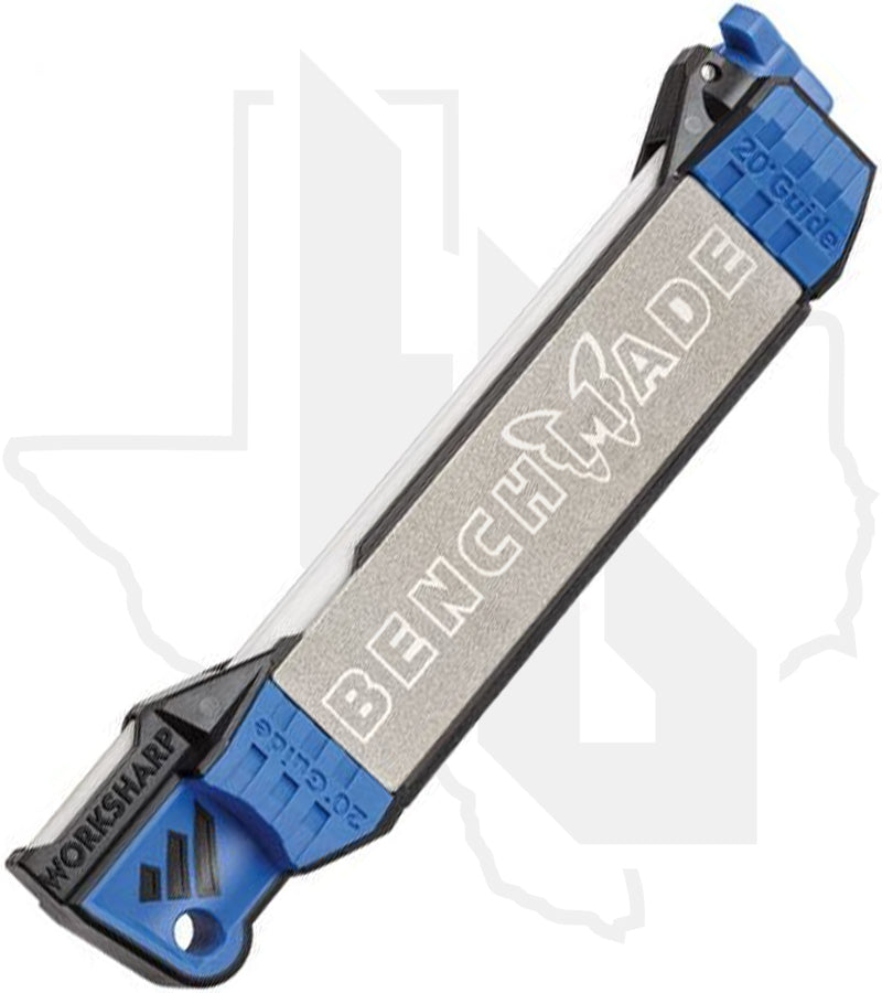 Benchmade Guided Field Sharpener 100604F - Black, Blue – House of Blades