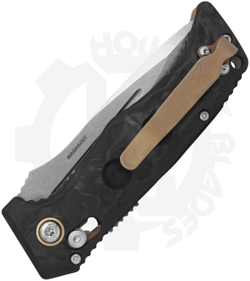 Benchmade Black Class Mini Auto Adamas 2730-03 - Carbon Fiber – House ...