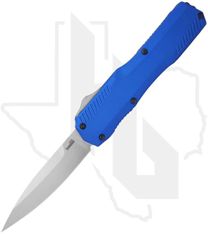 Kershaw Livewire 9000BLU - Blue Aluminum, Stonewashed – House of Blades